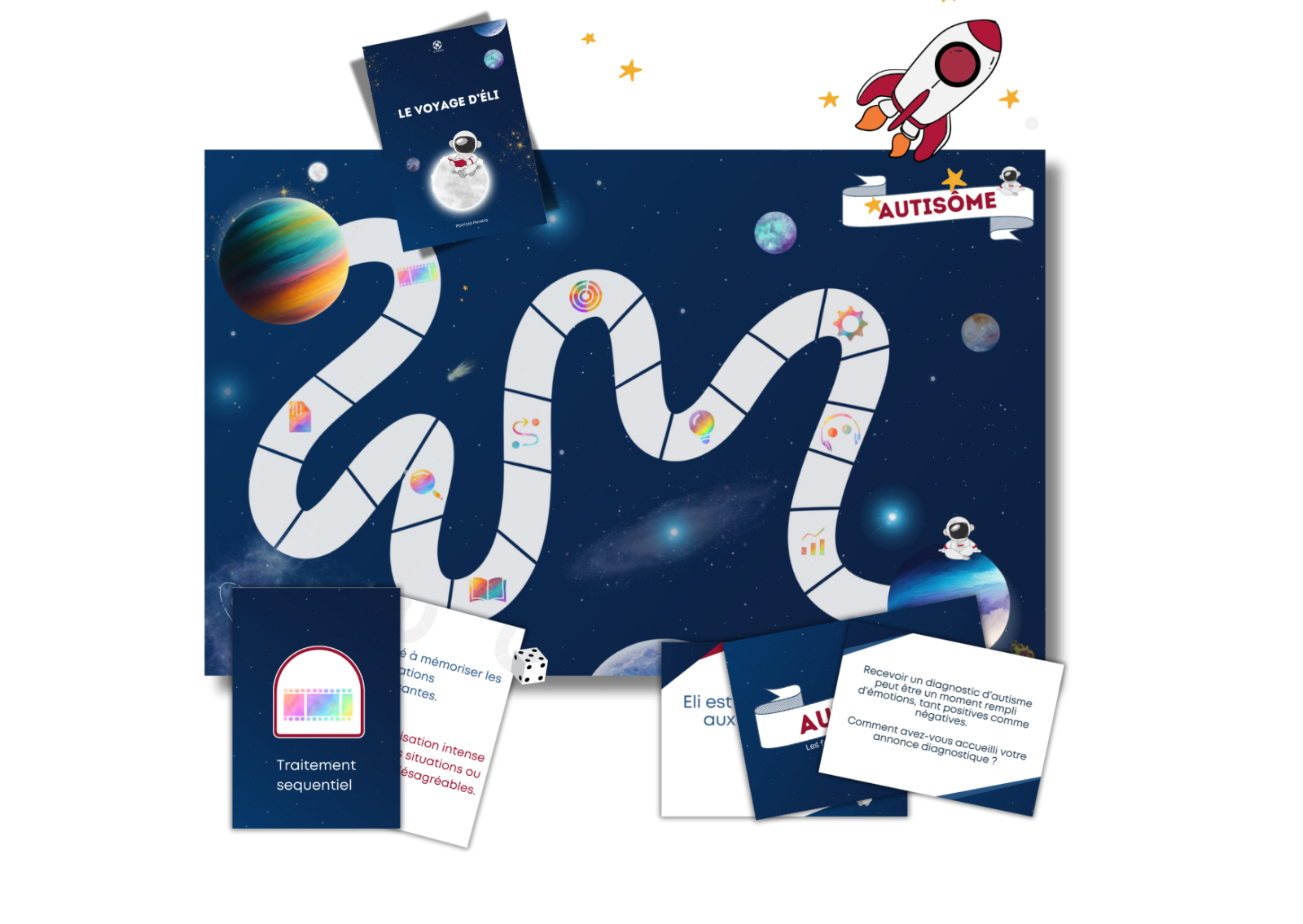 Jeu de société sur l'autisme pour les enfants - adultes | POPAIA