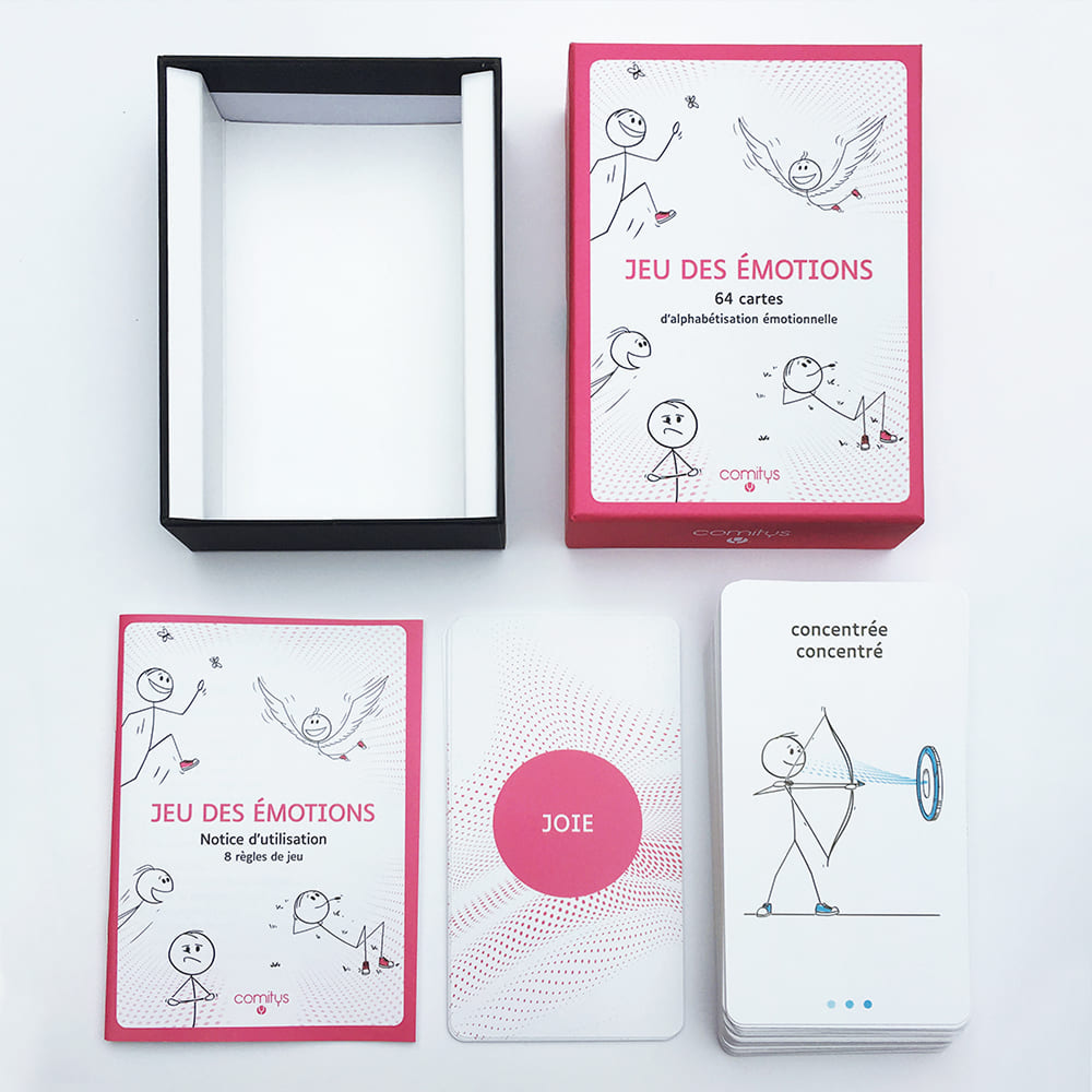 Jeu de cartes émotions - EVARS | POPAIA