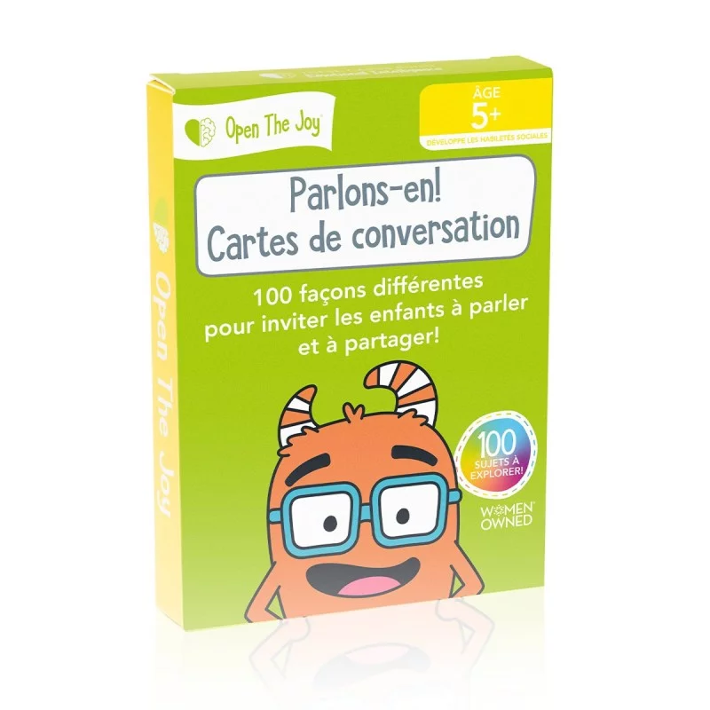 Jeu de cartes discussion, échange, communication enfant | POPAIA